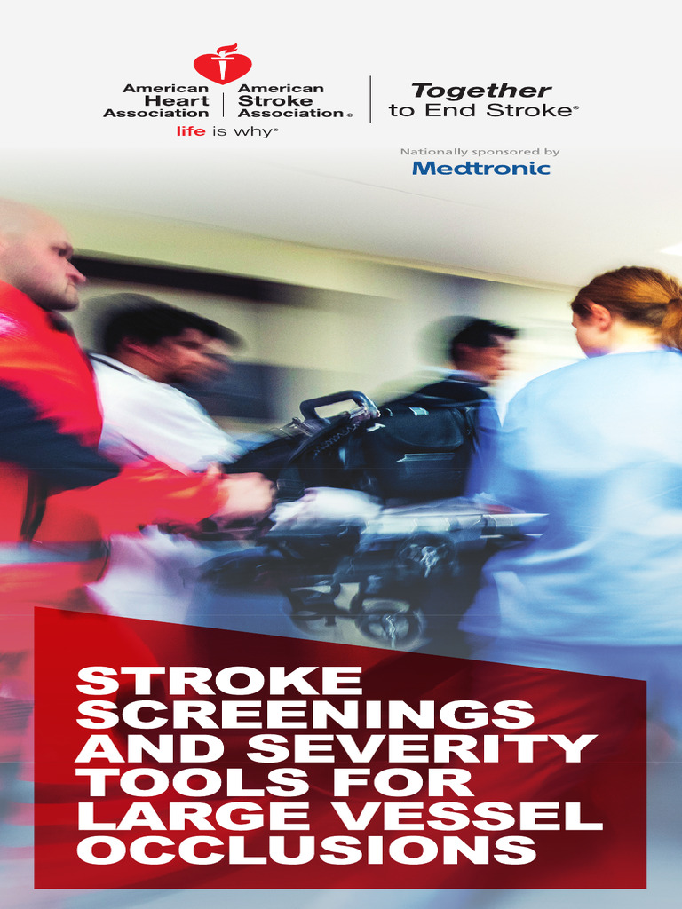 Stroke Screening and Severity Tools For LVO PDF Ucm492585 | PDF