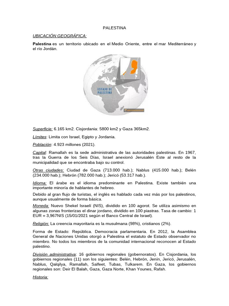 Palestina | PDF