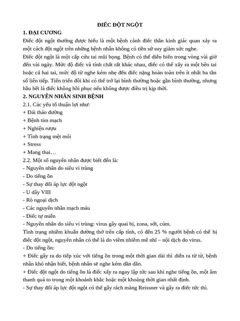 Diec Dot Ngot - Polyp Mui Xoang | PDF