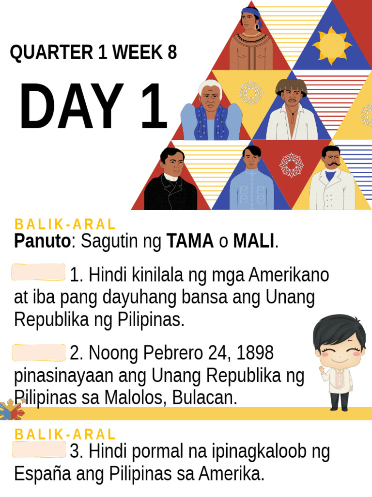 Quarter 1 Week 8 | PDF