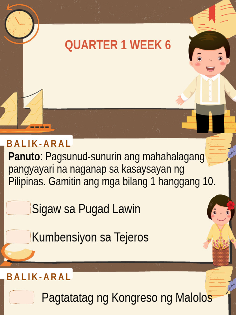 Quarter 1 Week 6 | PDF