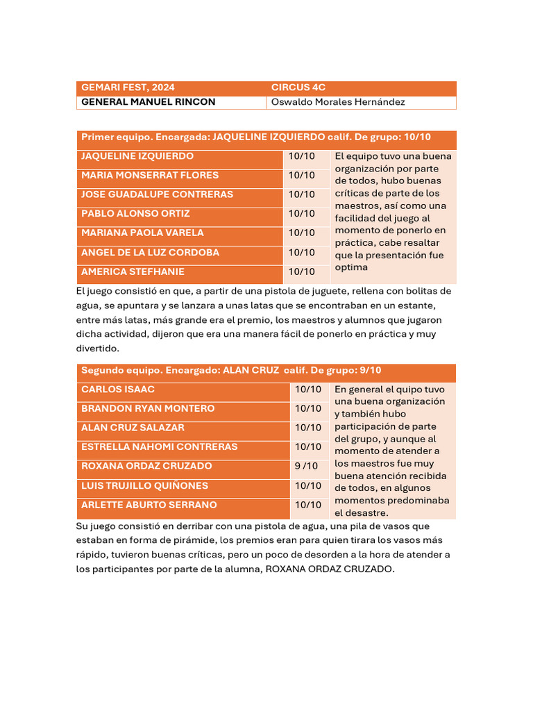 General Manuel Rincon | PDF