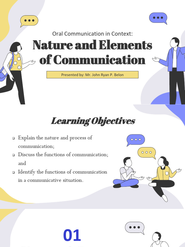 Nature Process Elements Models of Communication | PDF