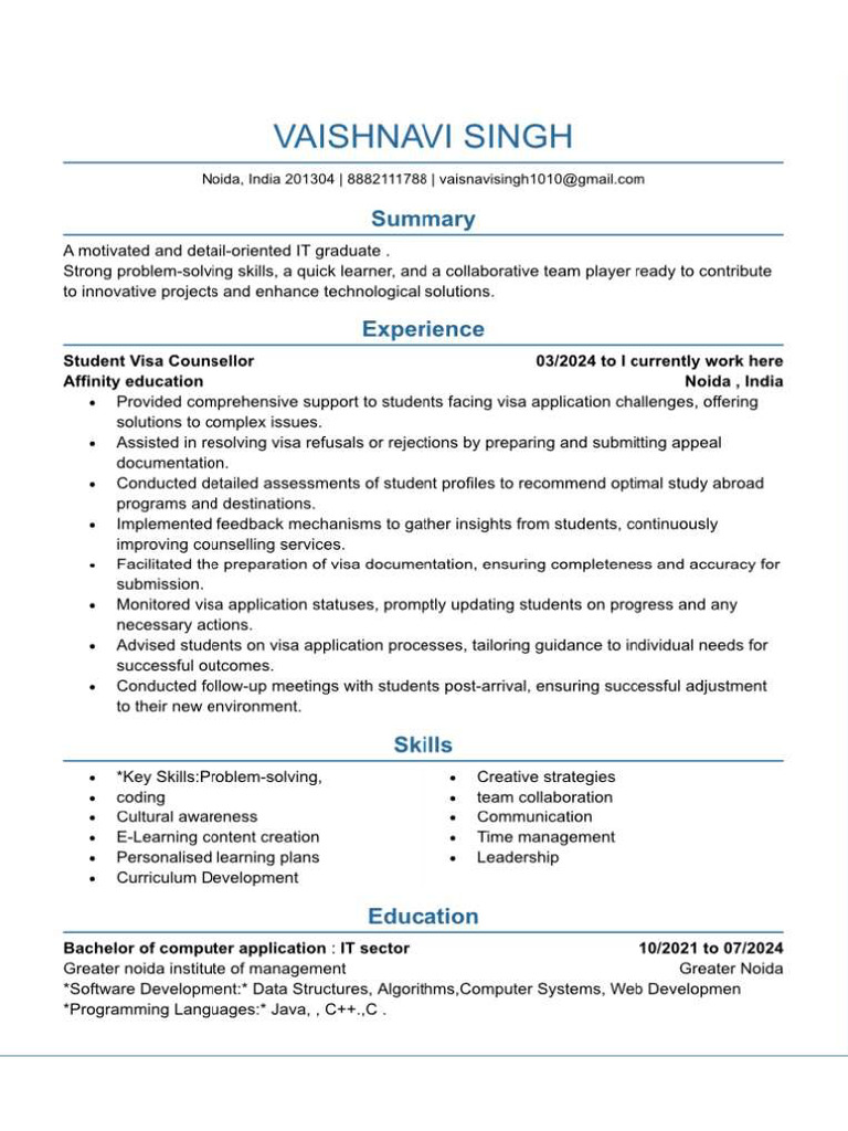 Updated Resume | PDF