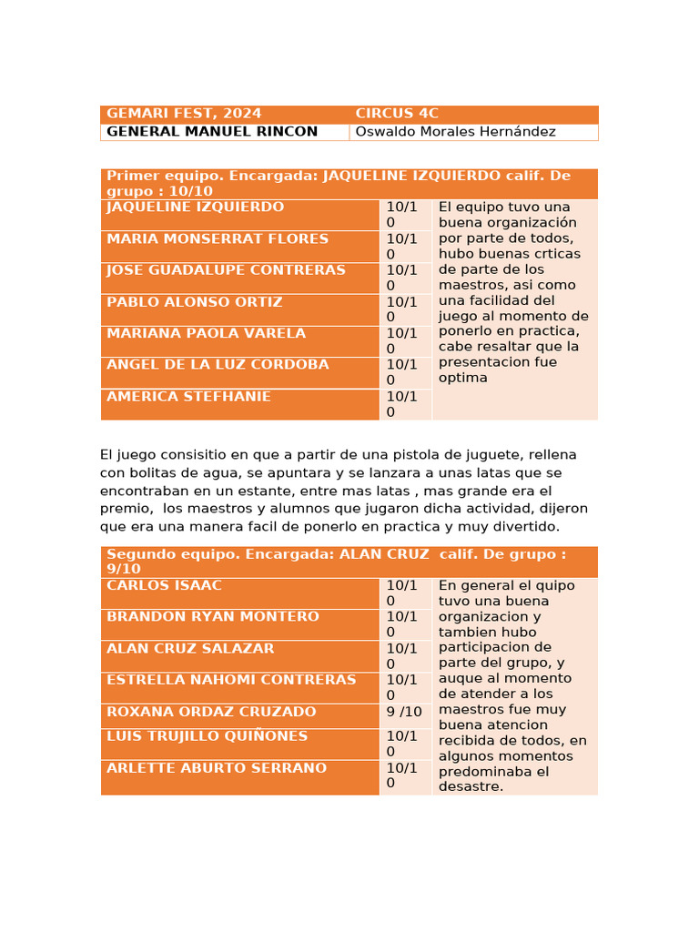 General Manuel Rincon | PDF