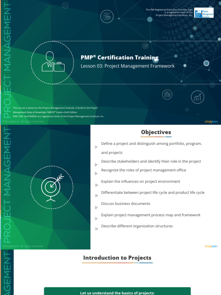SL - Project Management Framework | PDF