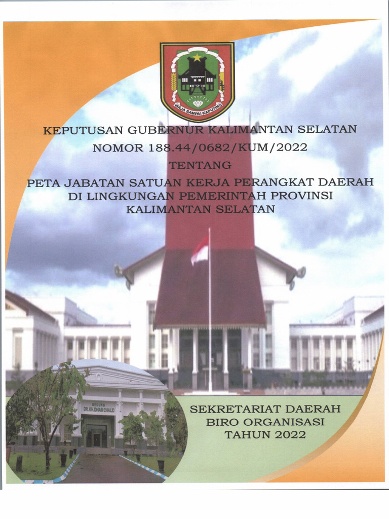 Peta Jabatan Prov Kalsel | PDF