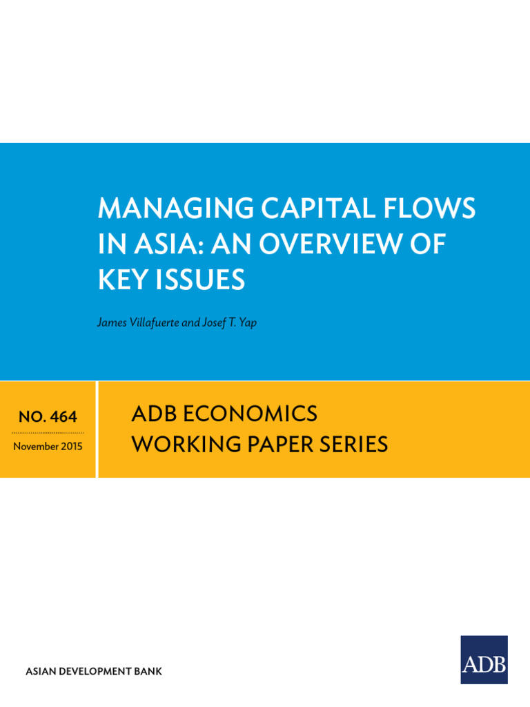Villafuerte and Yap - 2015 - Managing Capital Flows in Asia An Overview ...