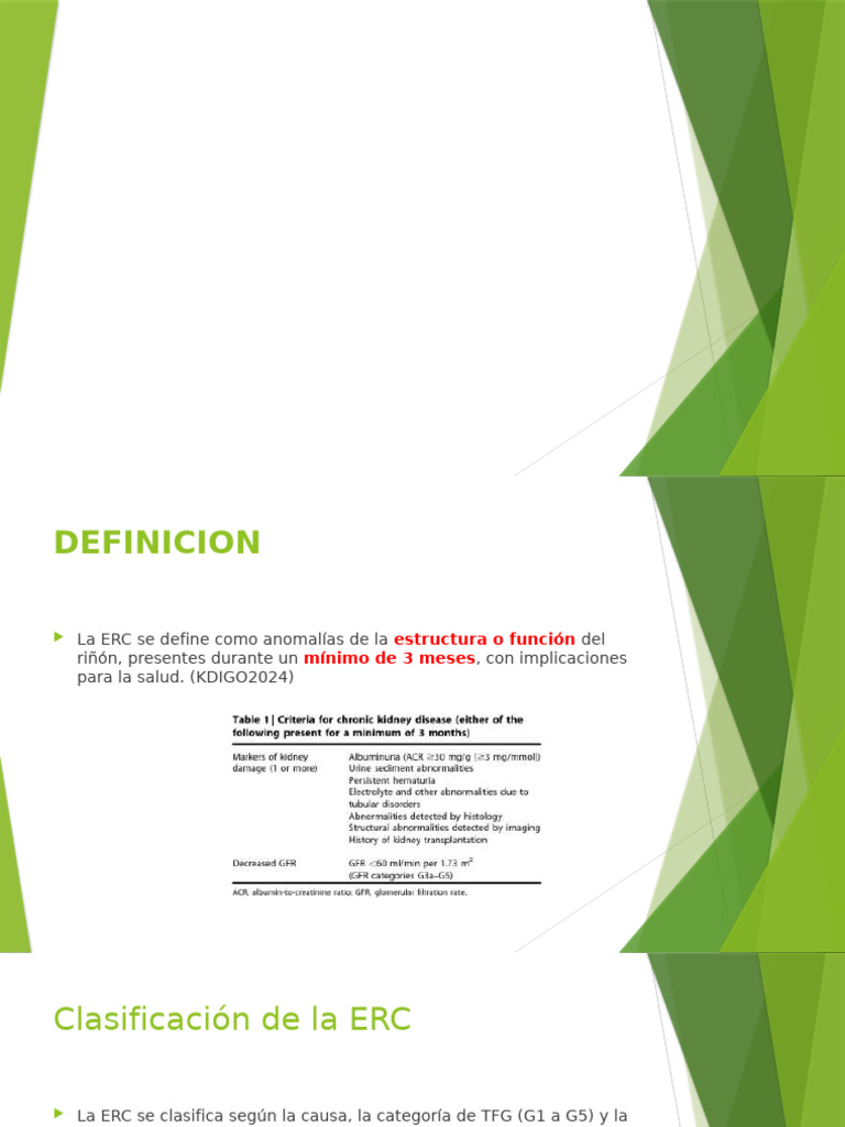 ERC | PDF | Riñón | Ciencias de la Salud