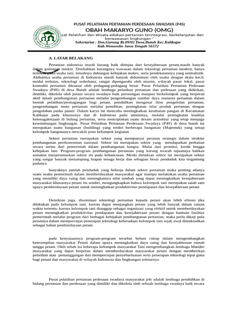 Profil P4S OMG | PDF