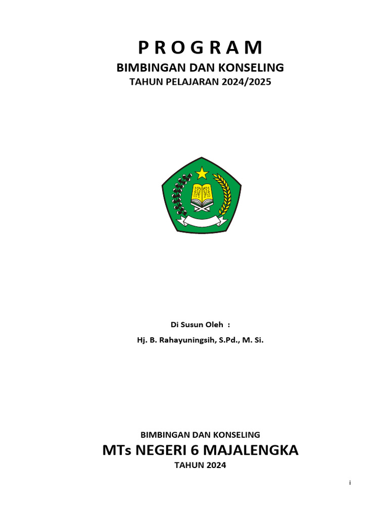 Program BK Kelas Vii 2024-2025 - 240829 - 141631 | PDF