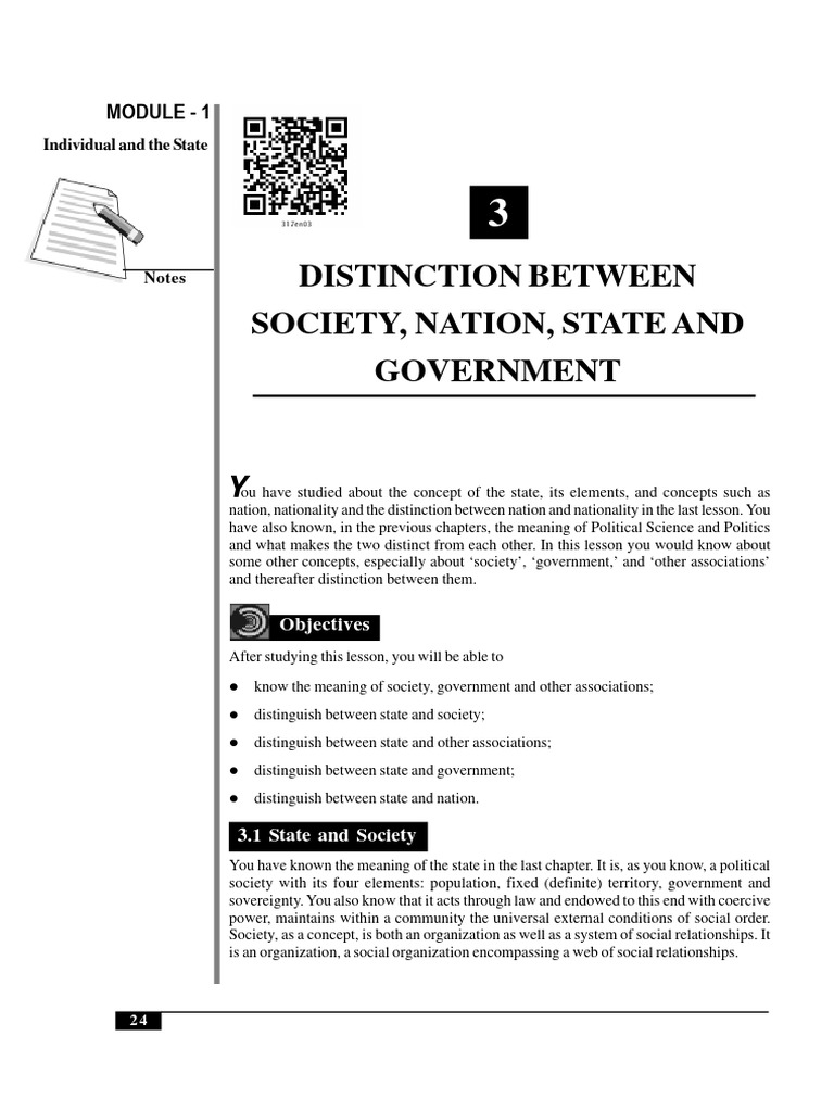Political Science Book NIOS | PDF
