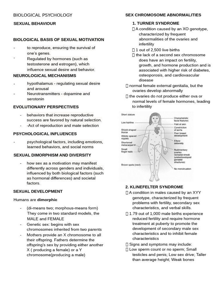 Biopsych - Sexual Behaviour | PDF