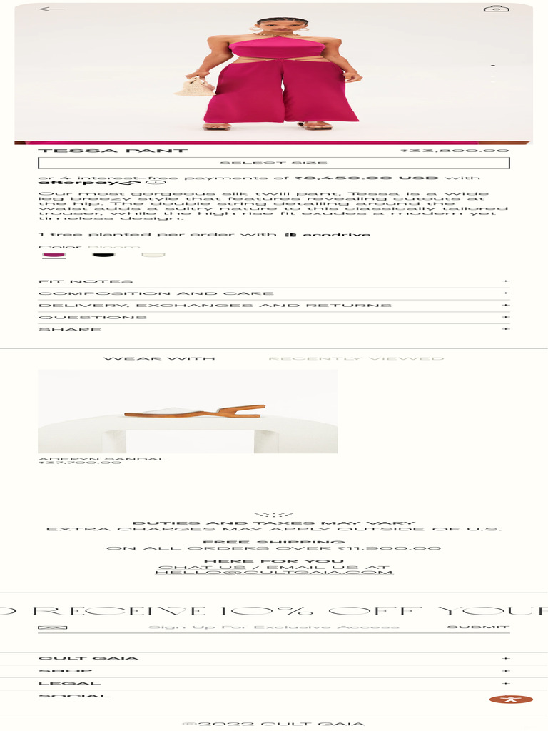 Clothing - Cult Gaia | PDF