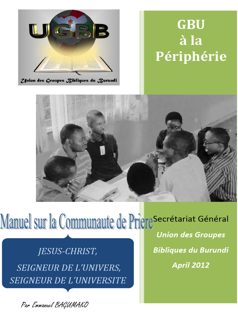Manuel Sur La Priere - Trios de Priere | PDF