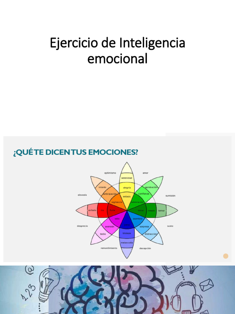 IE Ejercicio de Inteligencia Emocional | PDF