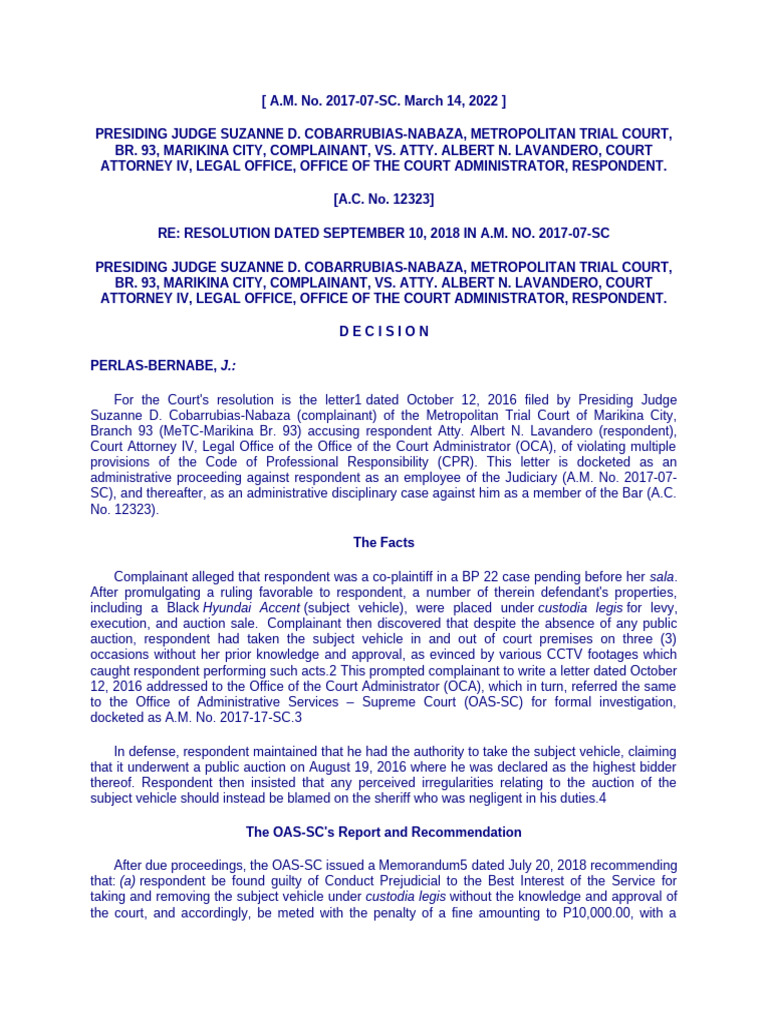 Notes-Misconduct-Connected With Performance | PDF