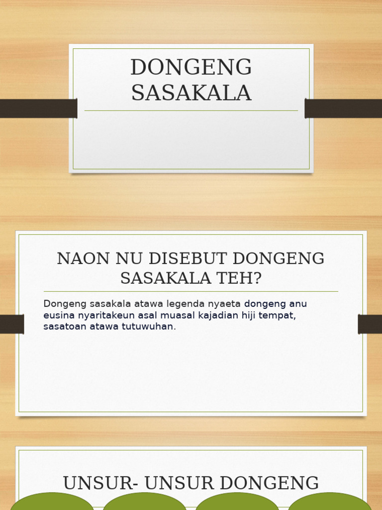 Dongeng Sasakala | PDF