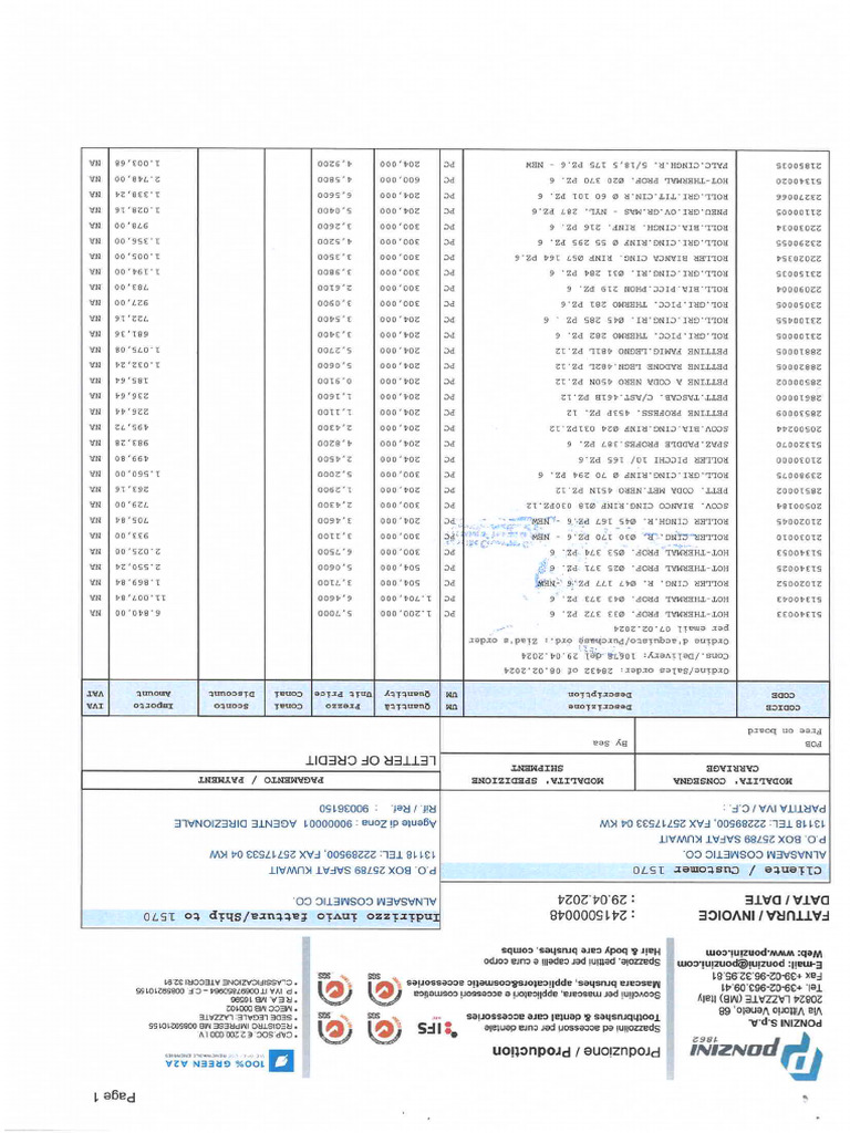 Legalised Invoice - OCR | PDF