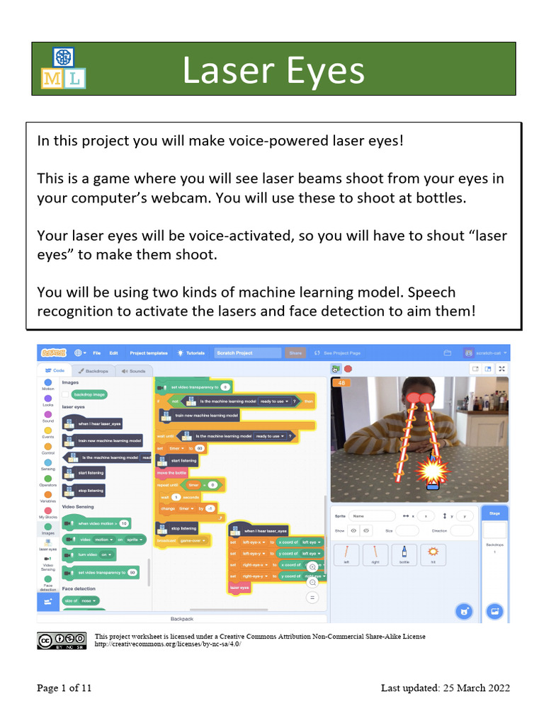 Worksheet Lasereyes | PDF