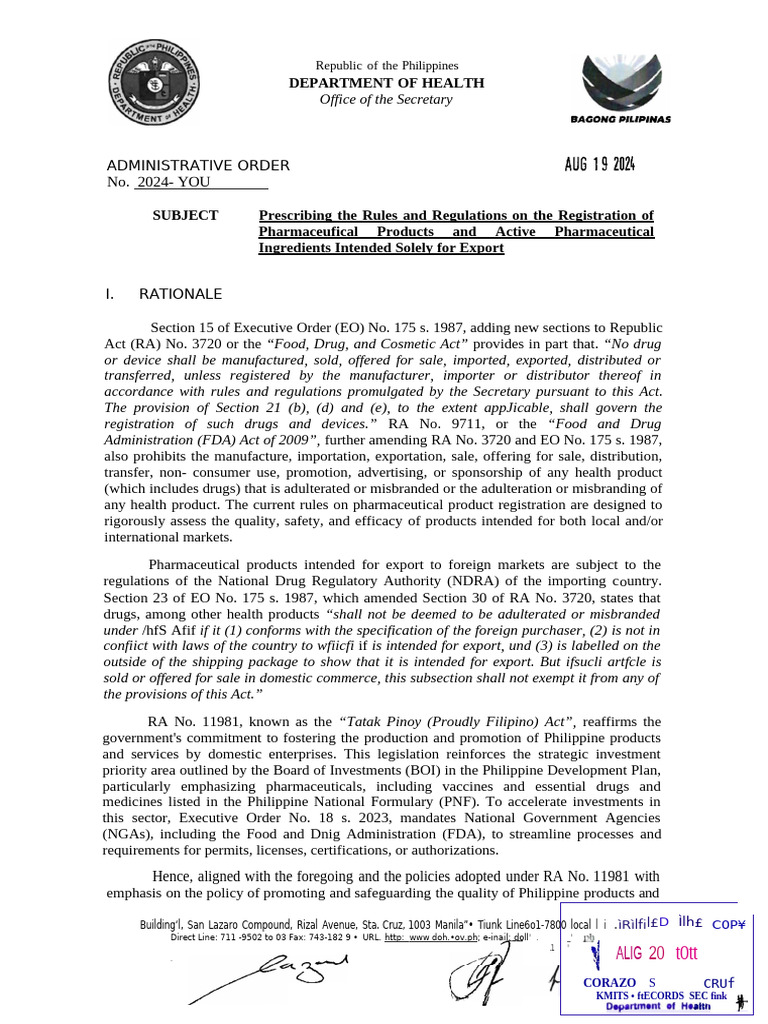 Affidavit Fda | PDF