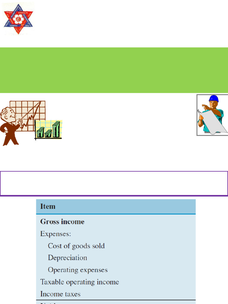 Lecture13 - SRS - Income Tax & Discounted Cash-Flow Models | PDF