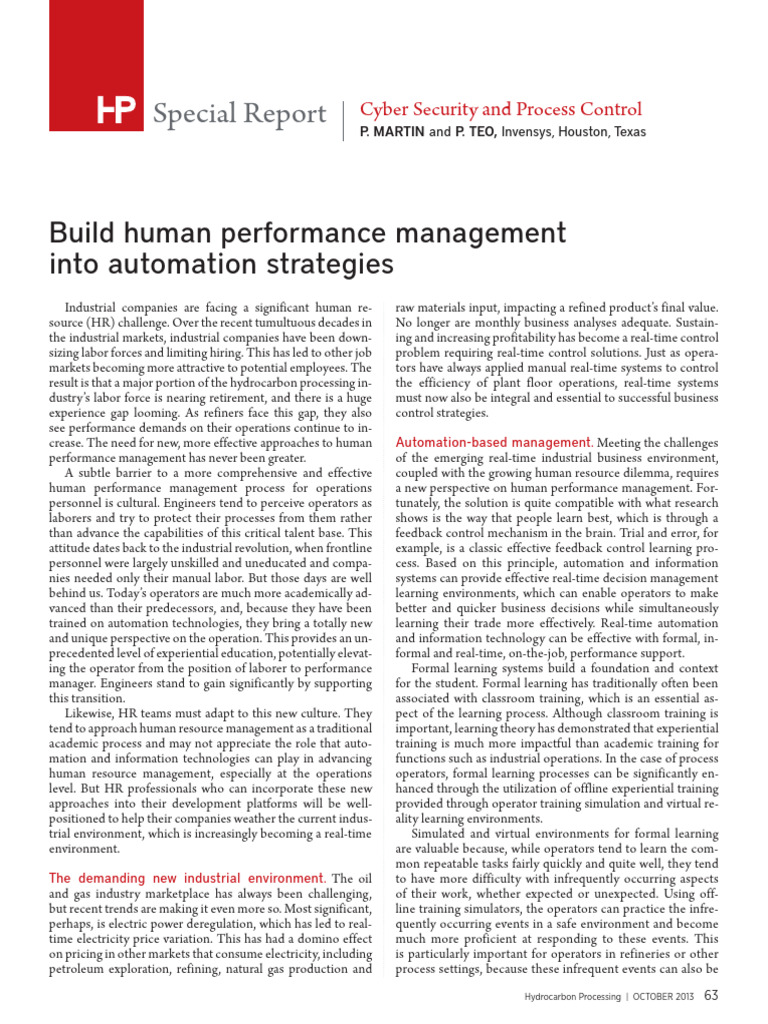 Build Human Performance Management | PDF
