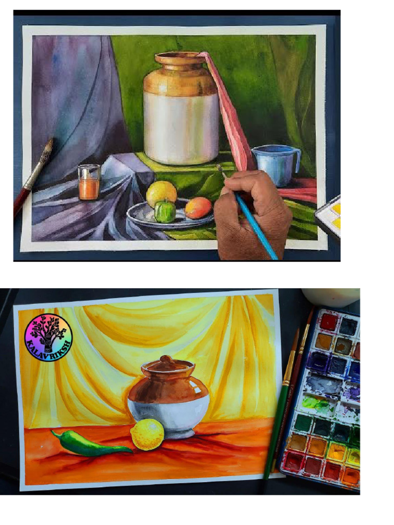 Class 11 and 12 Painting Folder | PDF