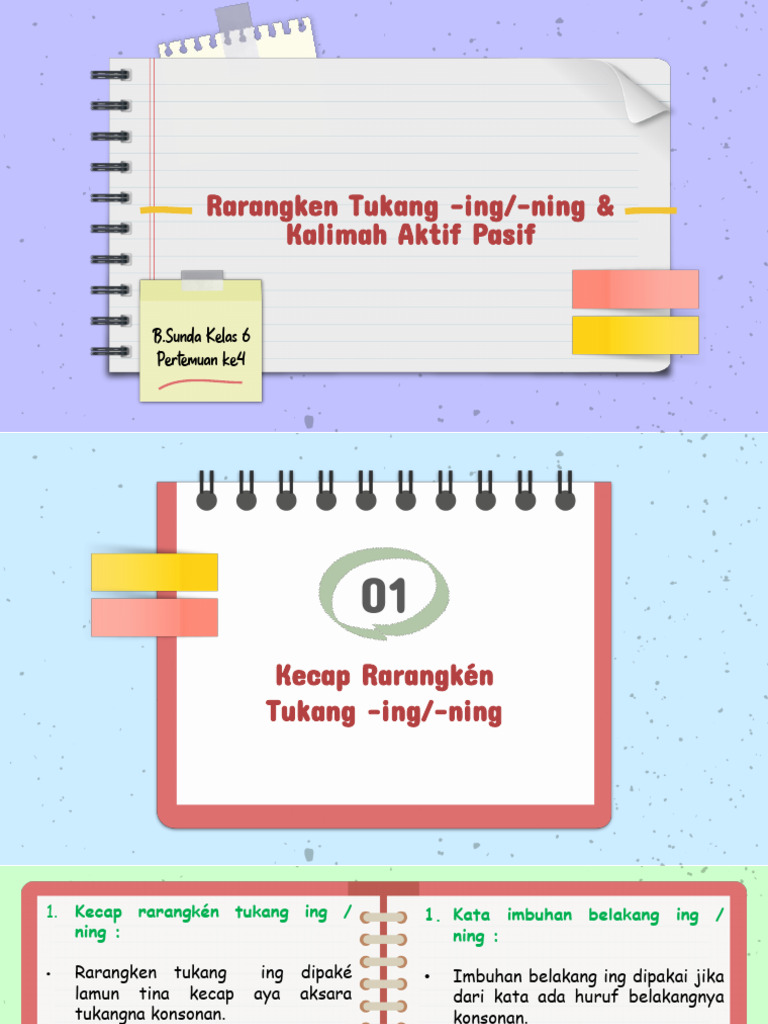 Rarangken Tukang - Ing/-Ning & Kalimah Aktif Pasif: B.Sunda Kelas 6 ...