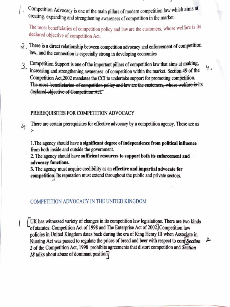 Competition Advocacy | PDF | Competition Law | Economies