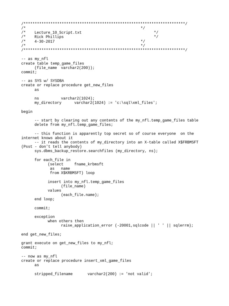 Lecture 10 Script | PDF