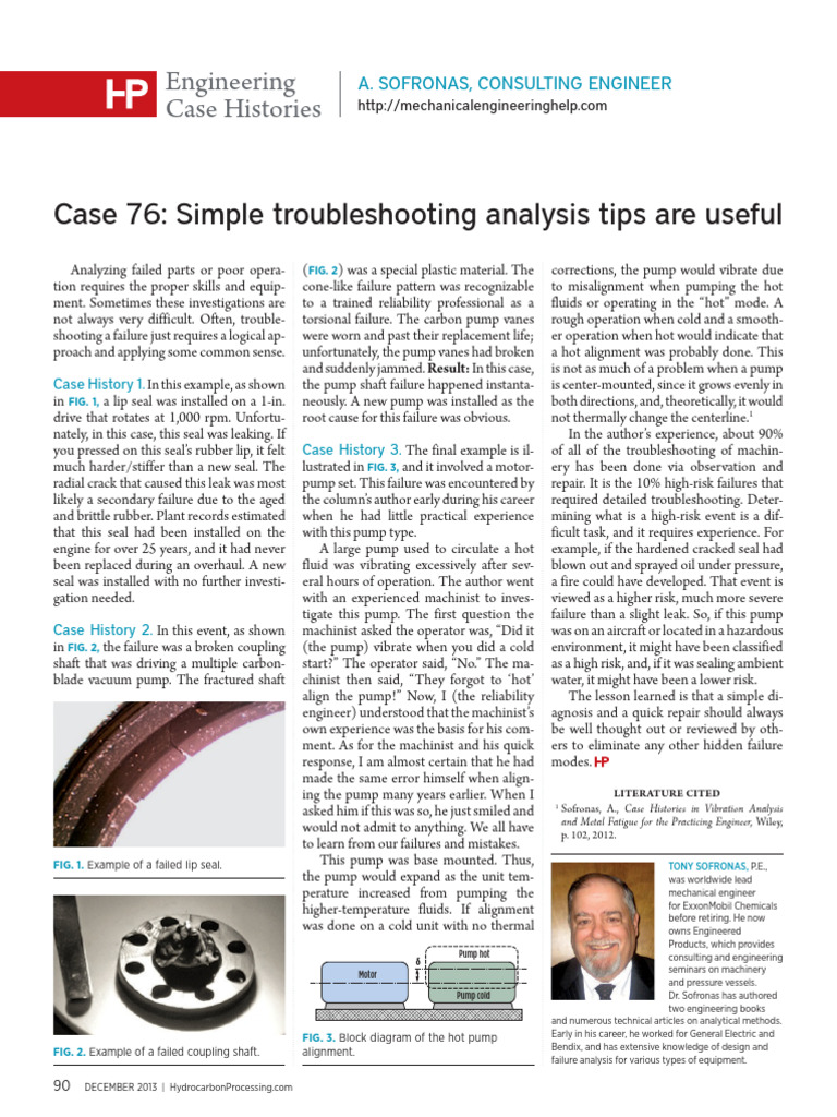 Case 76 Simple Troubleshooting Analysis Tips Are Useful | PDF