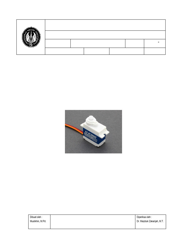 JS 03 Motor Servo | PDF