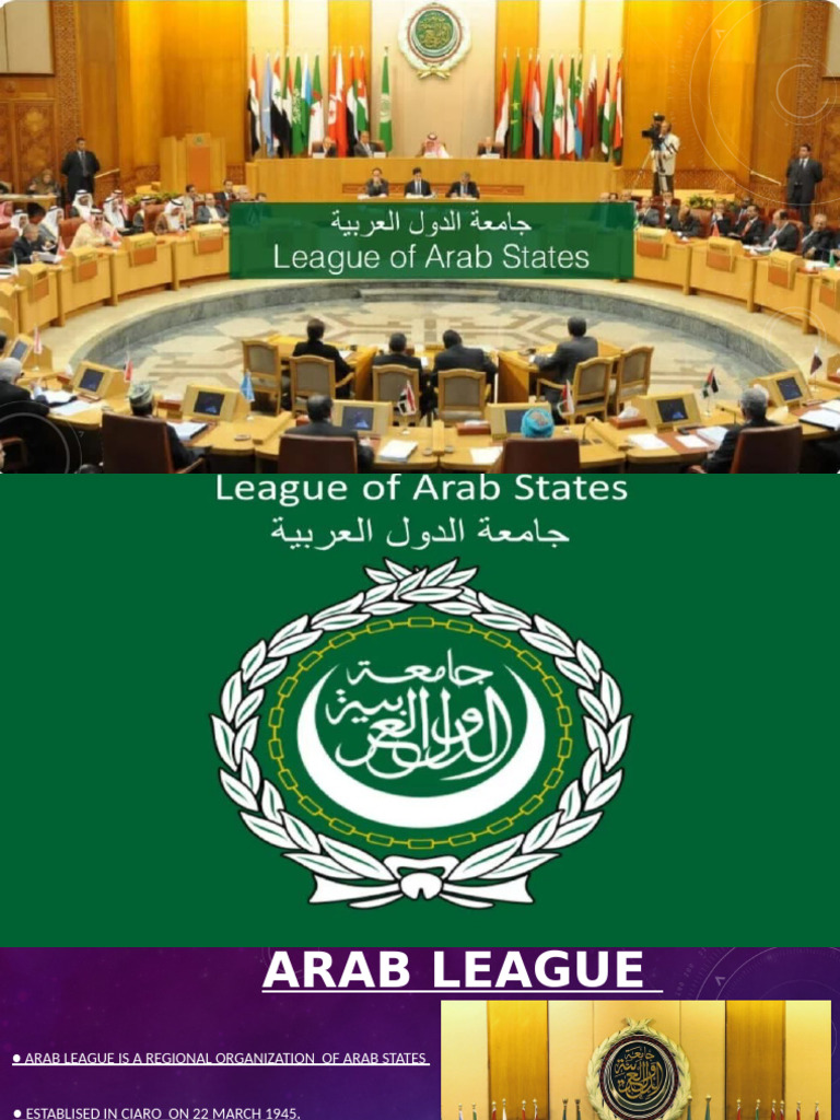 Arab League Presentation | PDF