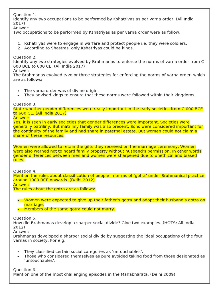 Chapter 3 Notes Class Xii History Pdf
