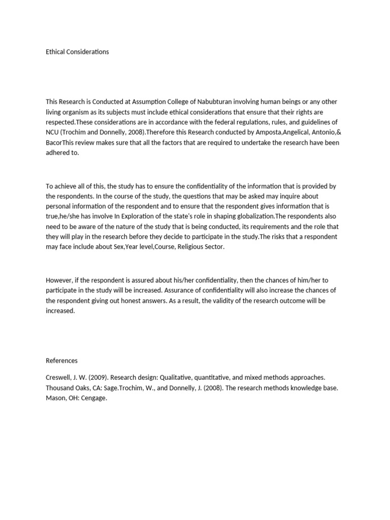 Ethical Conside | PDF