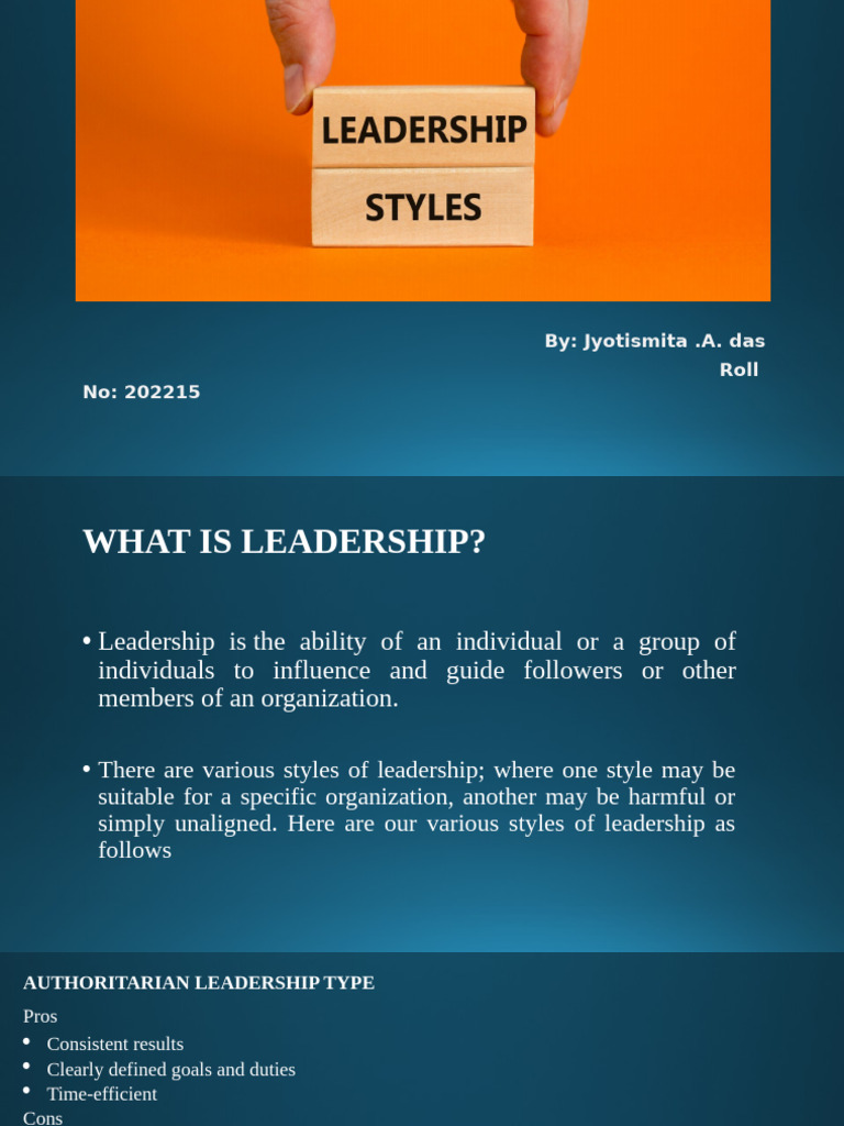 Leadership Styles | PDF | Leadership | Transformational Leadership