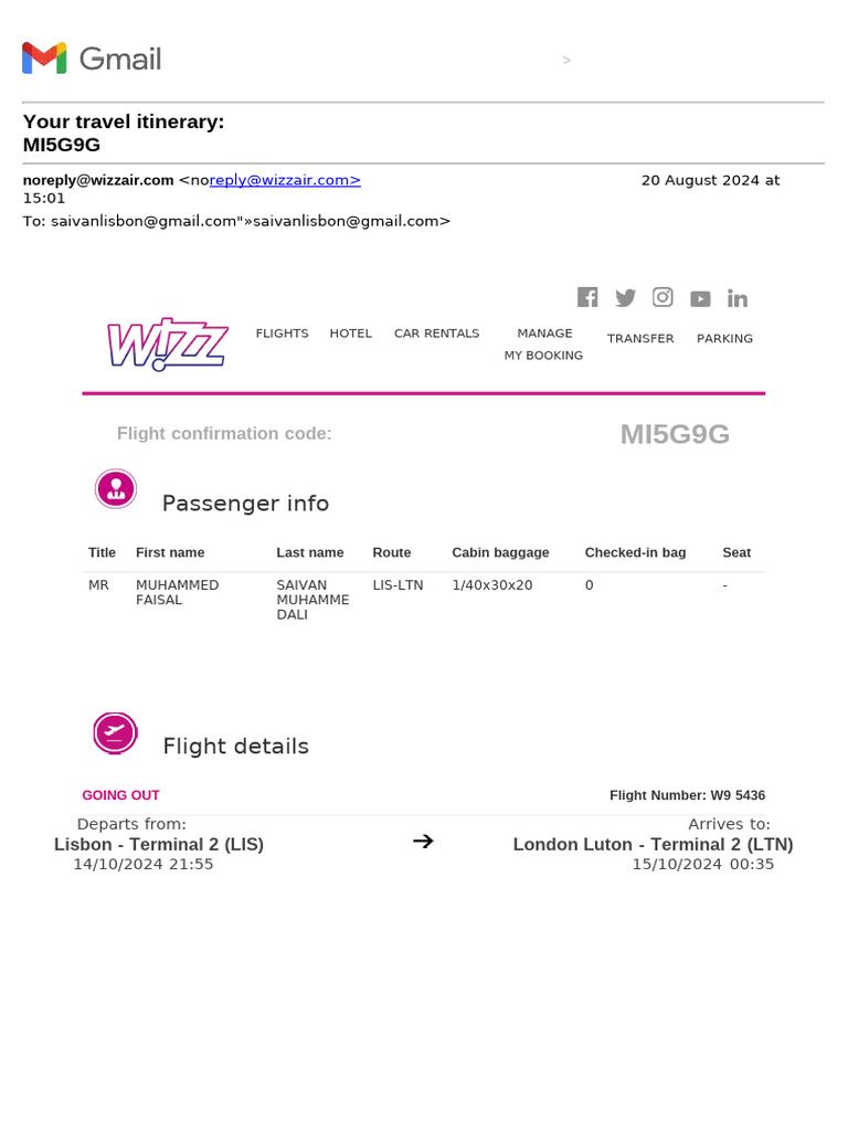 faisal wizz air pdf | PDF