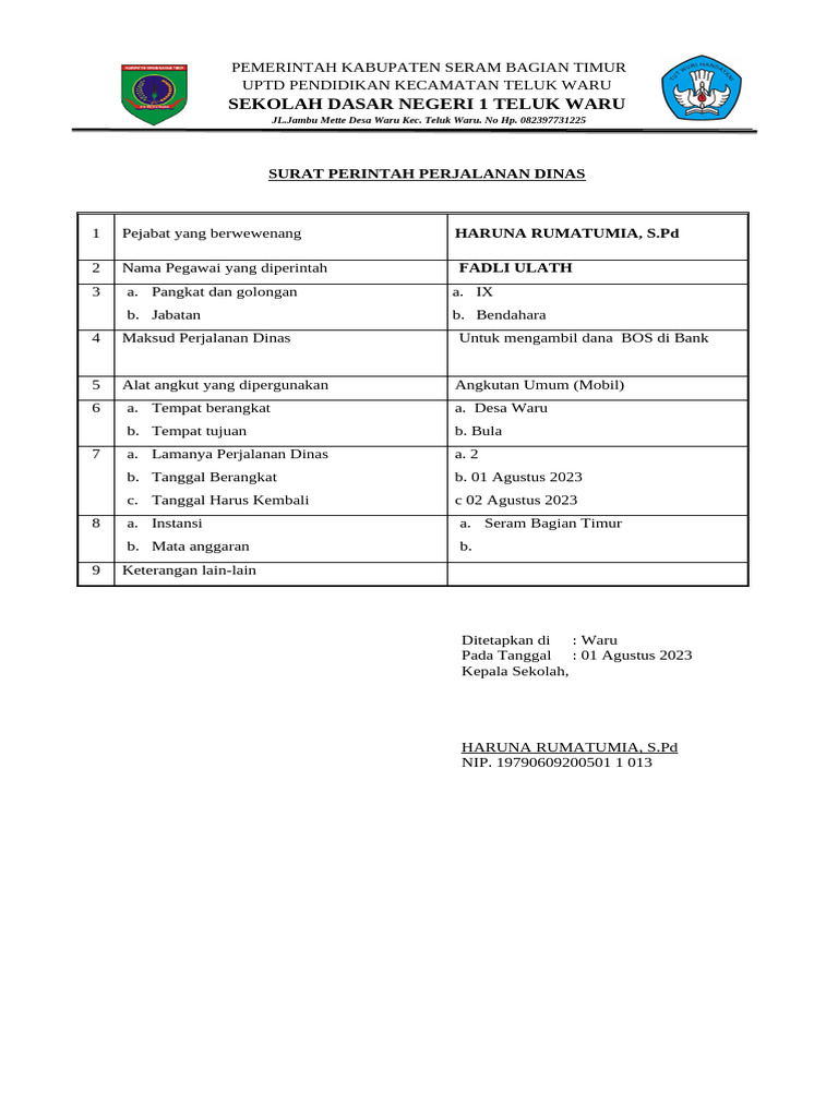 SPT Dan SPD Tugas | PDF
