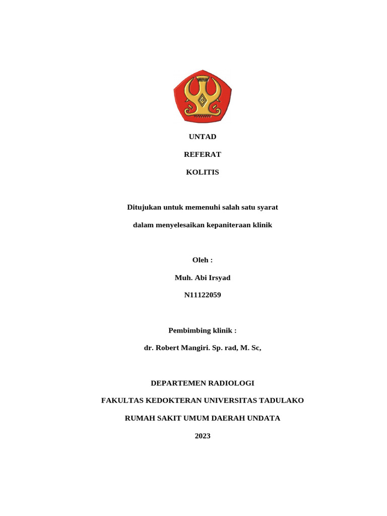 Referat - Muh. Abi Irsyad | PDF