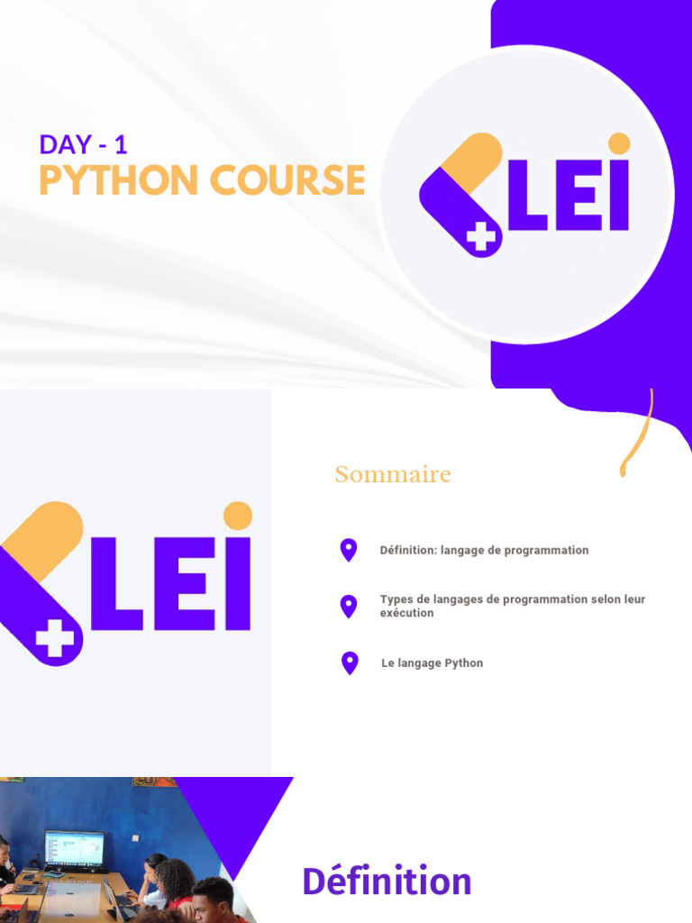 LEI - Intro Python | PDF