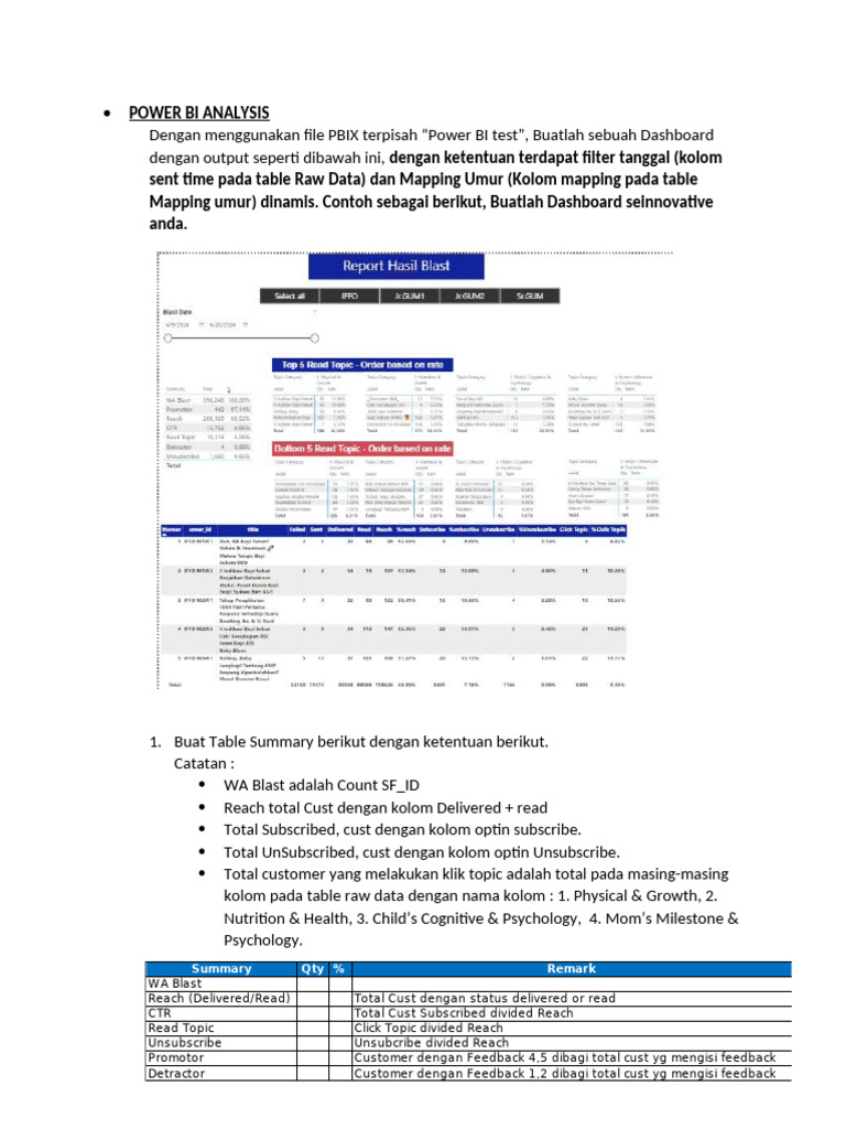 Power Bi Analysis | PDF