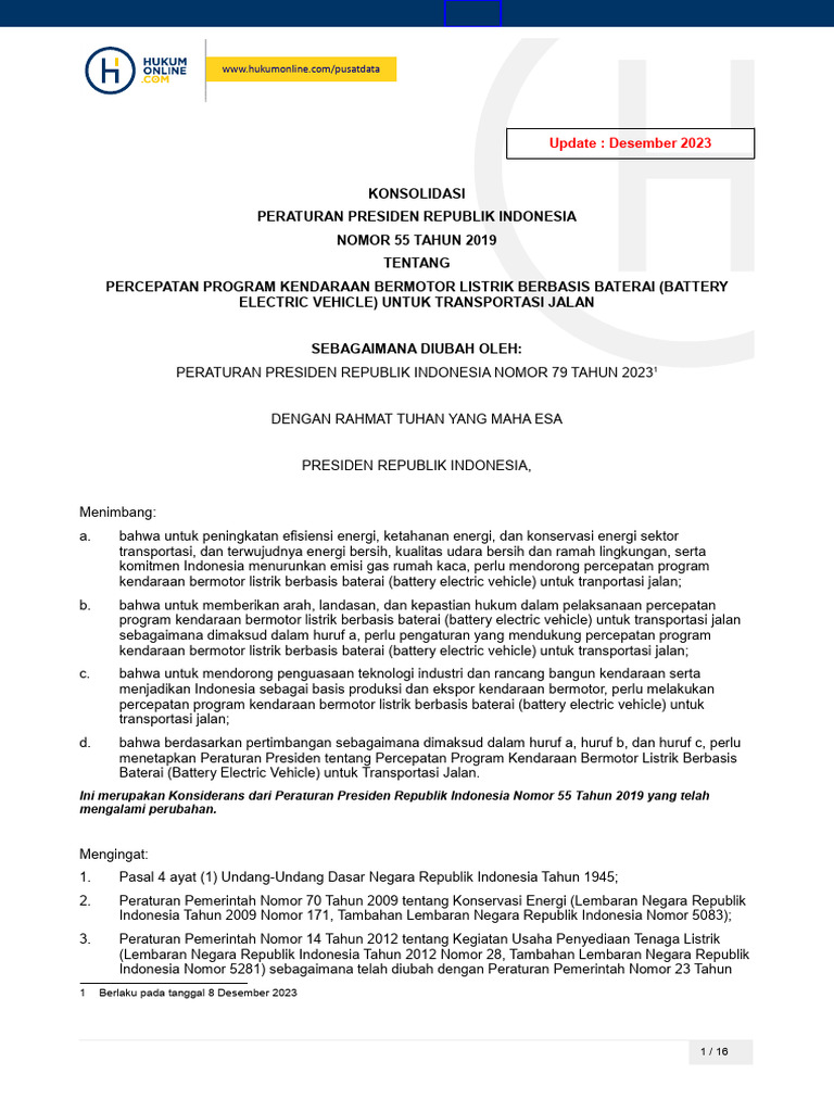 Perpres No 55 2019 KNS | PDF