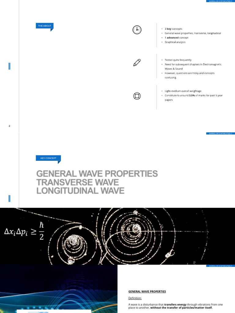 (PHY) Chapter 12 - General Wave Properties-Mujtaba | PDF | Waves ...