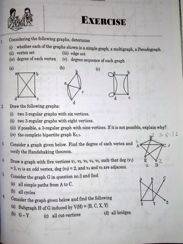 Graph Theory Exercise | PDF