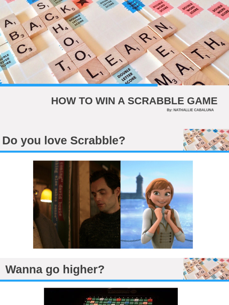Scrabble | PDF