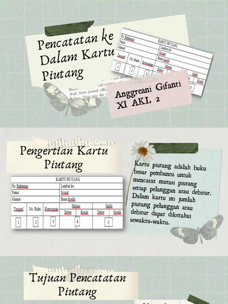 Kartu Piutang | PDF
