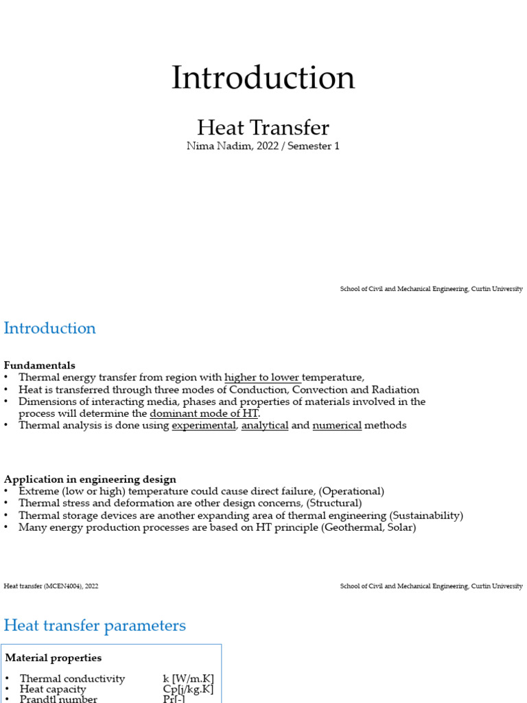 Lecture 01 - Introduction | PDF