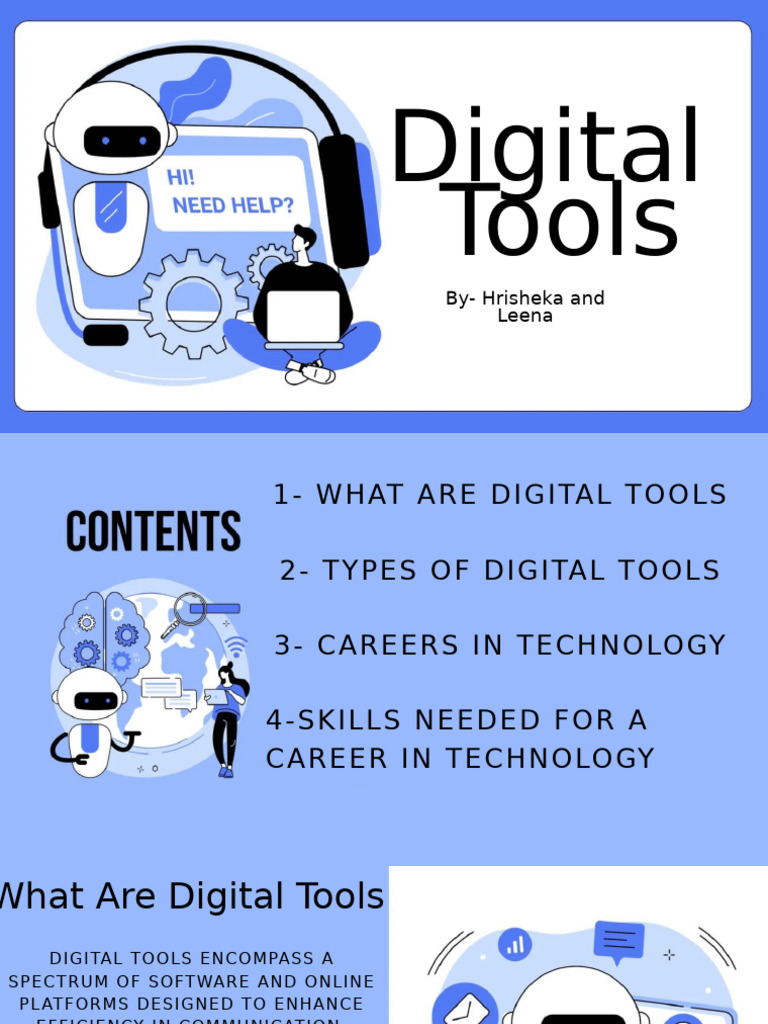 Digital Tools Pdf