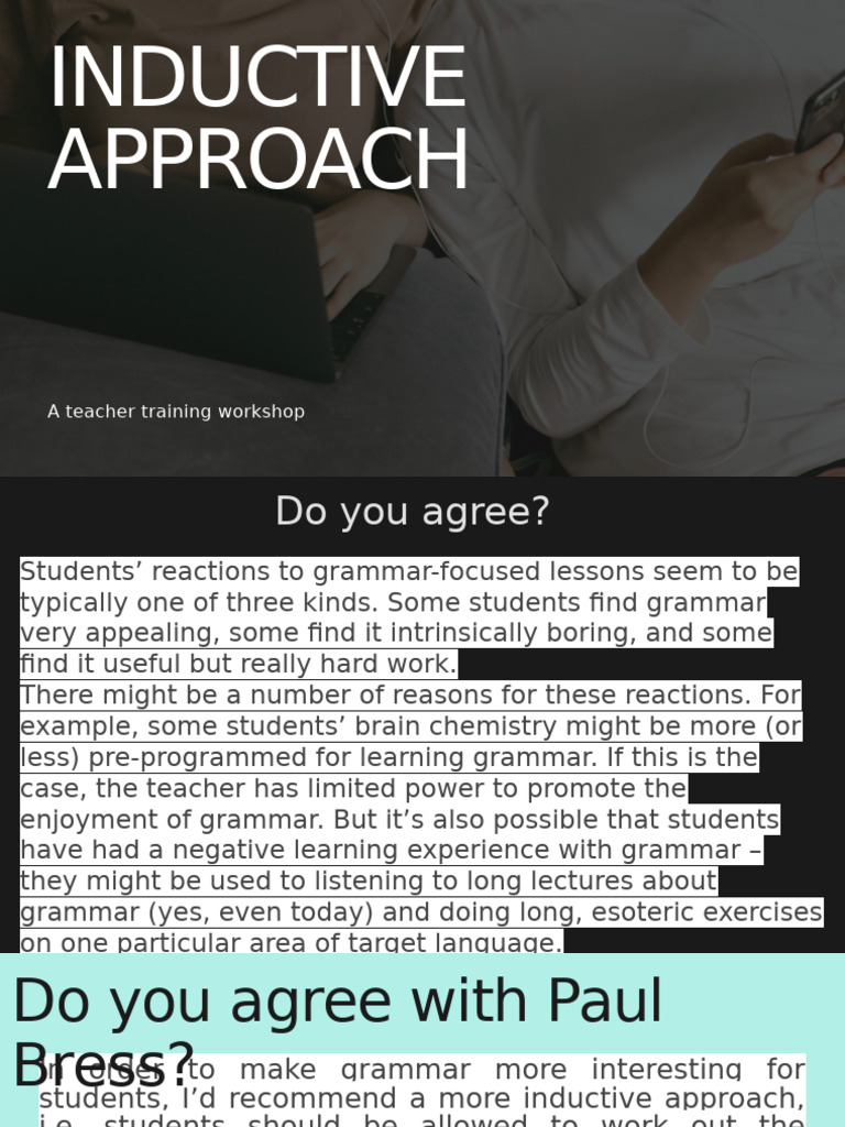 Inductive Approach | PDF